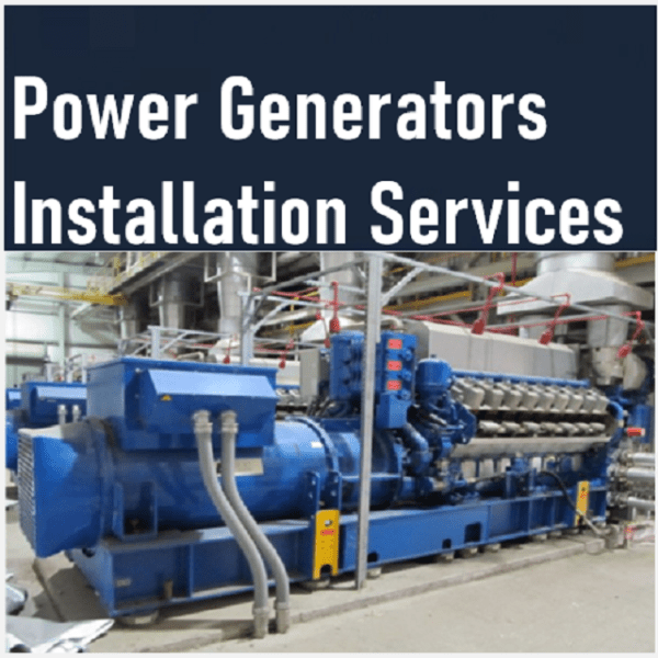 Power Generators Installation Services – Solutions Tech & ECommerce ...